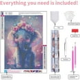 5D Cross Diamond Painting Kits for Beginner, Diamond Art Kits for ...