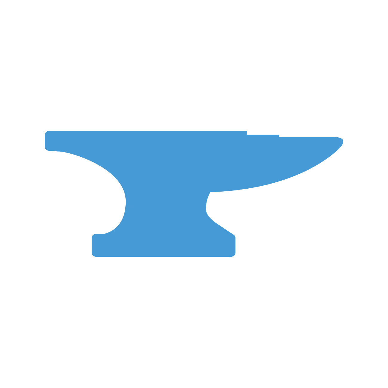 Hammer and Anvil Sticker Decal Die Cut - Self Adhesive Vinyl ...