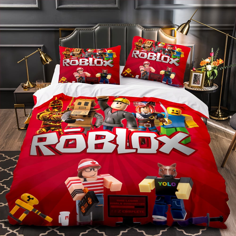 Click here for Roblox Quilt Cover Three-Piece Set  3d Quilt Cover... prices