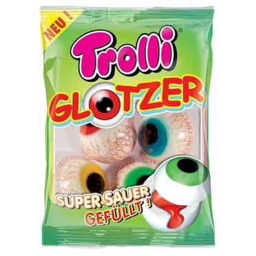 Trolli Strawberry Puffs, Chewy Gummy Candy, Fat-Free, 4.25oz Shareable ...
