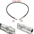 100cm Flexible Grease Gun Whip Hose Heavy Duty High Pressure Long ...