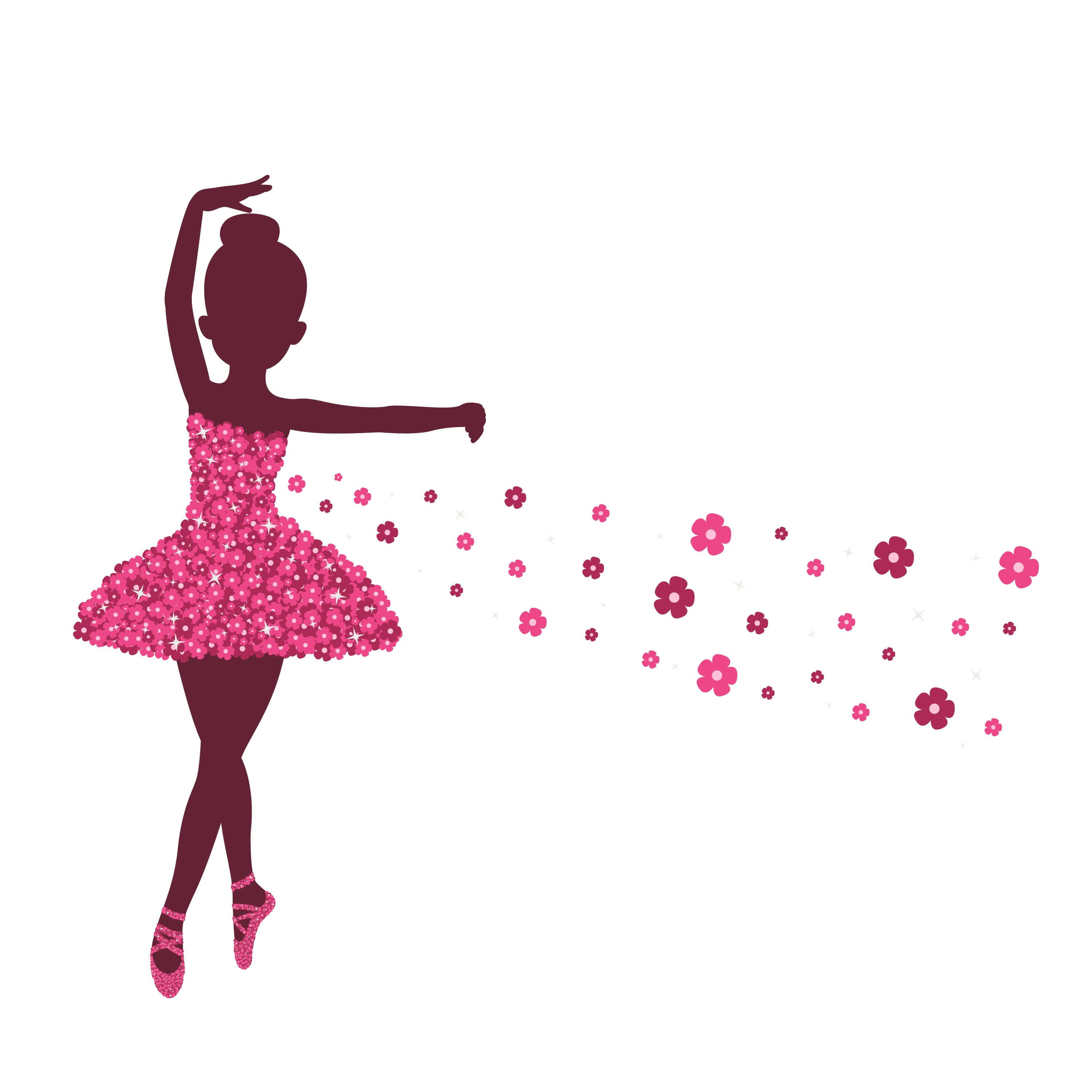 Ballerina Silhouette Clip Art Png