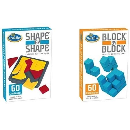 ThinkFun Shape by Shape Creative Pattern Logic Game For Age 8 to Adult ...