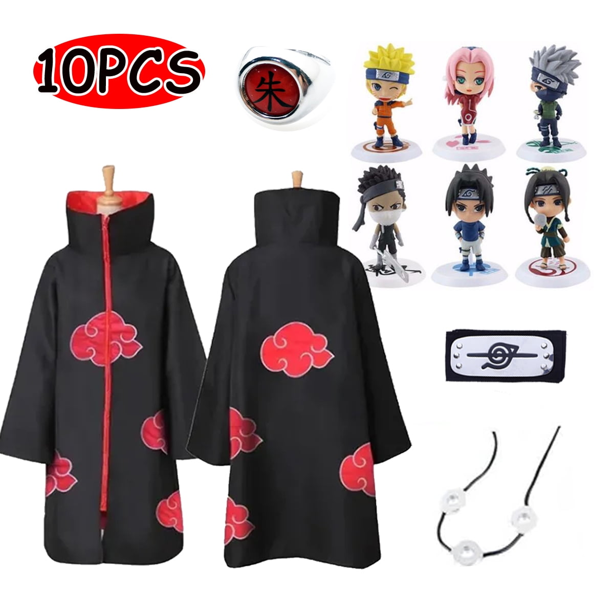 Buy 10 Akatsuki Naruto Headband Cosplay Accessories Online at Lowest ...