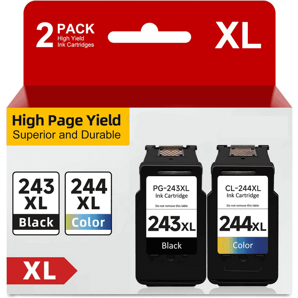 243XL 244XL Ink Cartridges for Canon Ink PG-243 and CL-244 for Canon ...