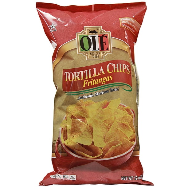 Olé Mexican Foods Restaurant Style Tortilla Chips, 12 oz - Walmart.com