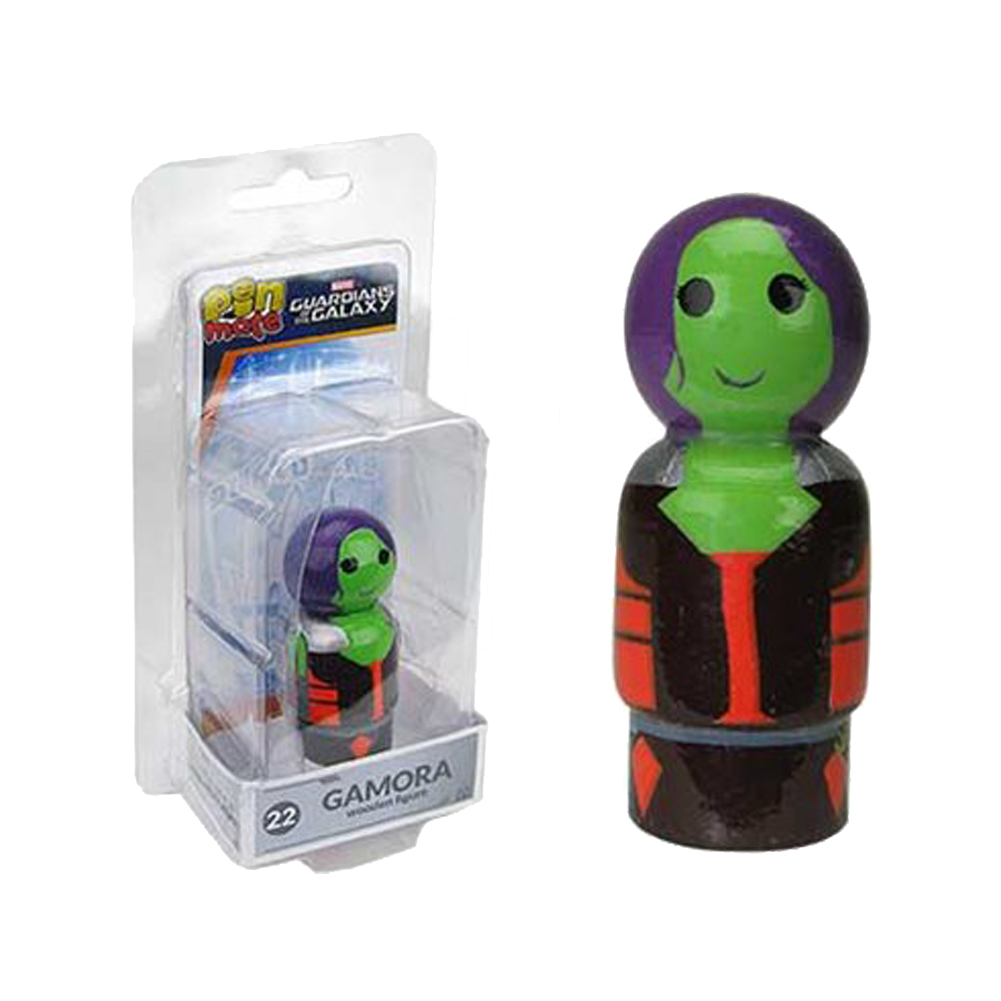 Marvel GOTG Gamora Wooden Pin Mate Figure #22 - Walmart.com
