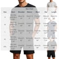 Ceisia Men's Diamond Pattern T Shirt And Shorts 2 Piece Casual Outfit ...
