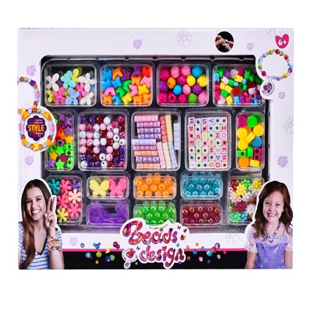 Bead Craft Kit DIY Decorative Jewelry Bead Kit Bead Bracelet Making Kit ...