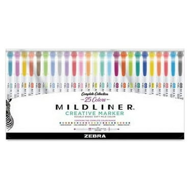 Mildliner Assorted Marker Set, 18 Count, Fine Tip, Color-Coding ...