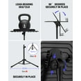 Donner Sheet Music Stand with Detachable Hanger for Guitar, Ukulele ...