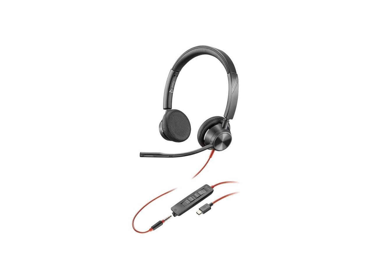 Plantronics Blackwire 3325 BW3325 USB-C 213939-01｜テレビ、オーディオ、カメラ
