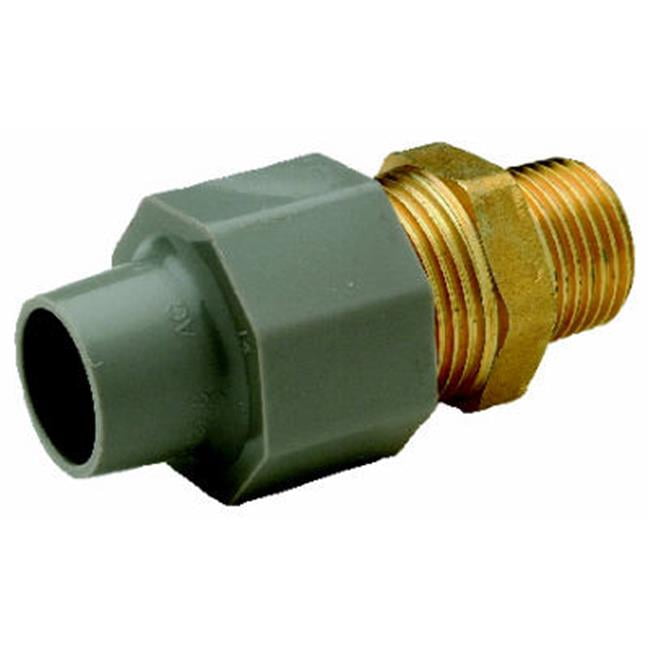 Zurn-Qest QBCA44MNG Coupling Adapter - 0.75 in. Copper Tube Size x 0.75 ...