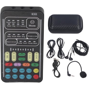 Portable Voice Changer 8 Sound Effects For Fun Disguising Multiple ...