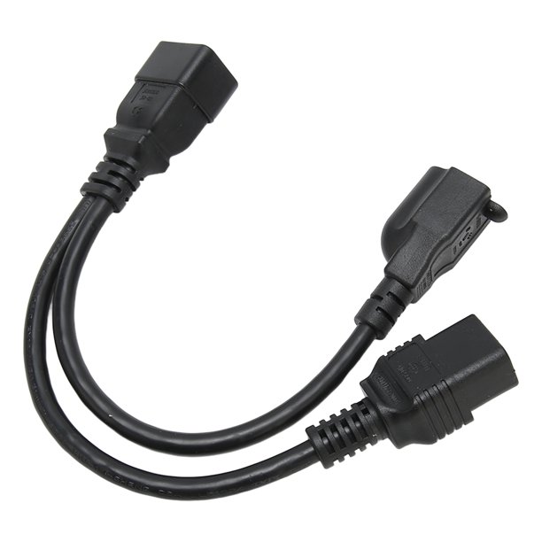 IE Maleto IE R Female Power Cord,IEC320 C20 to IEC320 IE R Female Y ...