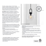Better Homes & Gardens A19 Vintage LED Amber Light Bulb, 40 Watt Eqv ...