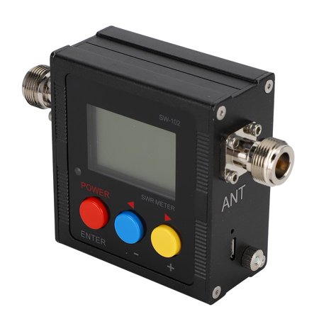 Wchiuoe Standing Wave Meter,SW102 Metal Portable UV Double Digital ...