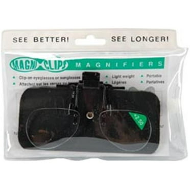 Clip On Flip Up Magnifier Eyeglasses - Walmart.com