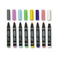 Crayola Assorted Color Fine Line Fabric Markers Classpack, 80 Markers ...