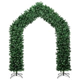 vidaXL Christmas Tree Arch with Yard Stand, Indoor Outdoor Xmas ...