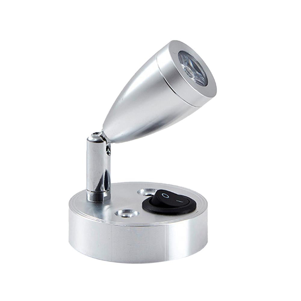 Fovolat 12 Volt LED Reading Light Bedside Reading Lamp for RV Rotatable ...