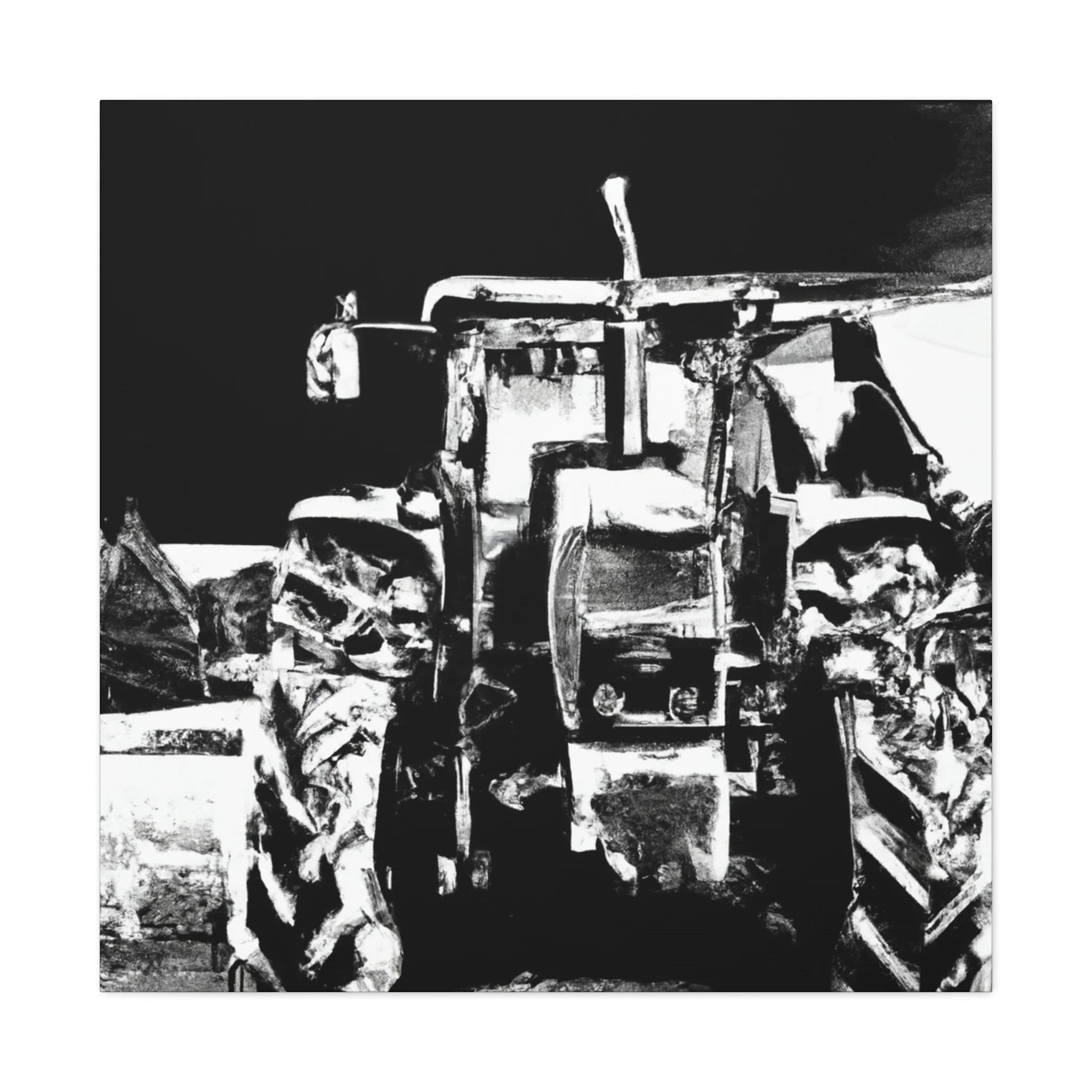 Tractor at Work - Canvas - Walmart.com