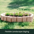 Landscape Edging | Garden Edging Border | Faux Stone Block XL for Lawn ...