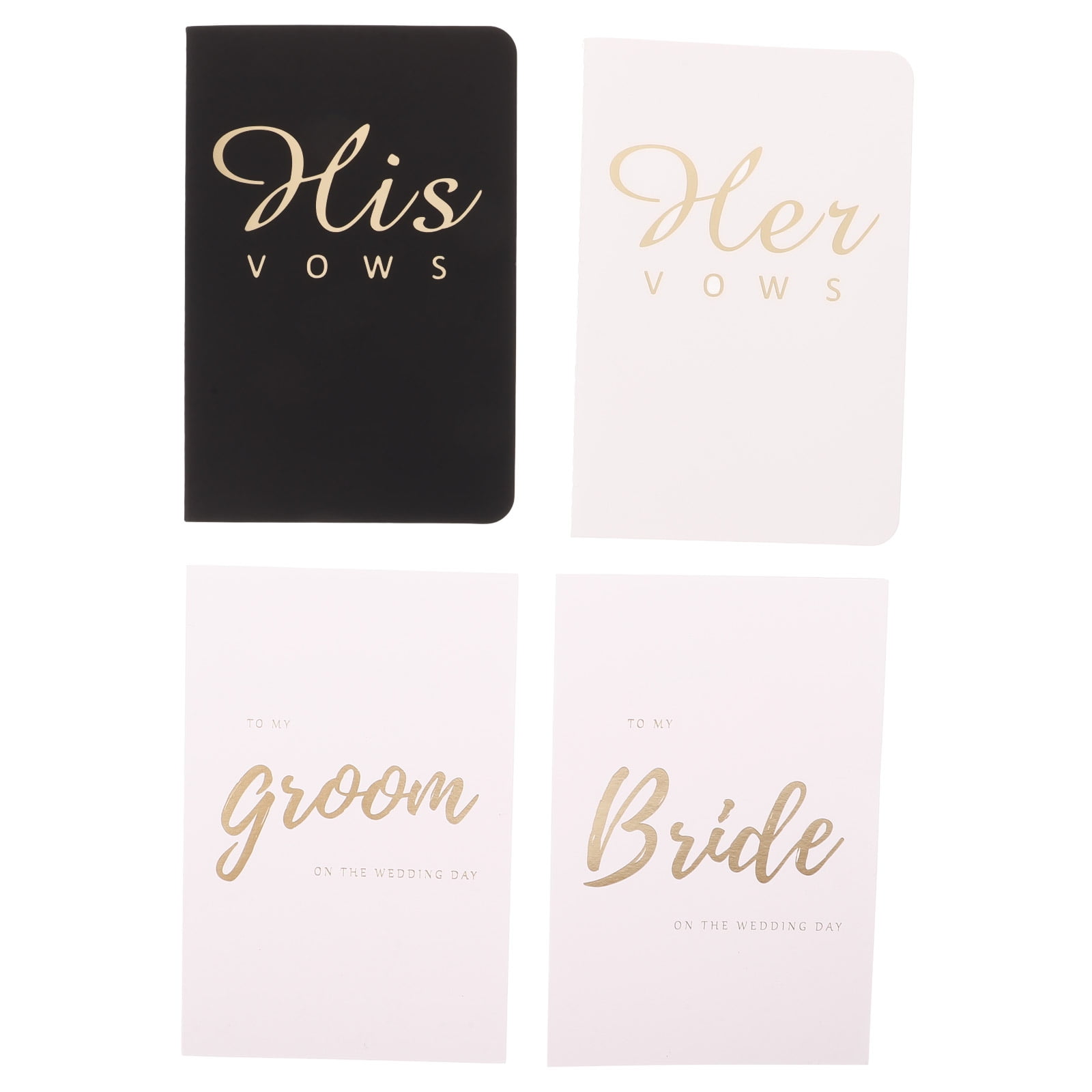 Click here for Etereauty Vow Books With Gold Foil Lettering 4pcs... prices