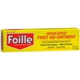 Foille Medicated First Aid Ointment, Antibiotic Cream for Burns, 1 oz ...