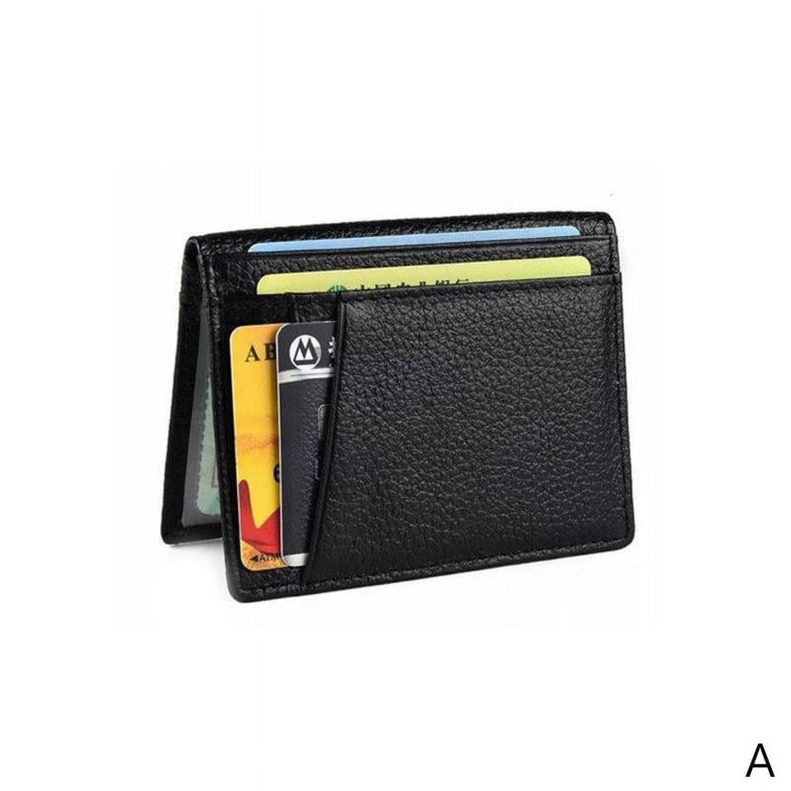 Click here for Crazyview Men Simple Thin Pu Leather Bifold Id Wal... prices