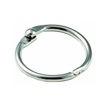 Pen + Gear Metal Book Rings, 8 Counts, Silver - Walmart.com
