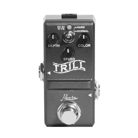 Rowin LN-327 Nano Trill Pedal Tremolo Effect Pedal for Guitar | Walmart ...