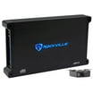 Rockville dB12 Mono Car Amplifier - 2000 Watt Peak, 500w RMS, 2 Ohm, Dyno-Certified - Walmart.com