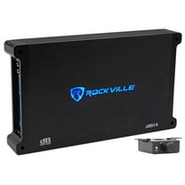 Rockville dB12 Mono Car Amplifier - 2000 Watt Peak, 500w RMS, 2 Ohm, Dyno-Certified - Walmart.com