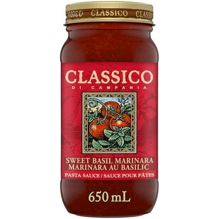 Classico Sweet Basil Marinara Spaghetti Pasta Sauce, Basil Marinara ...
