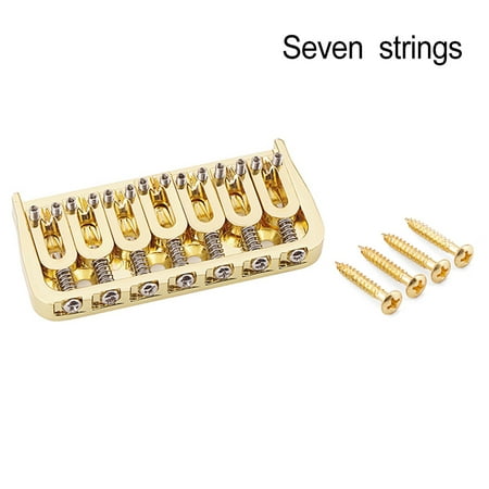 Guitars Bridges Musician Gifts Sturdy Upgrade Structure Saddle Bridge ...