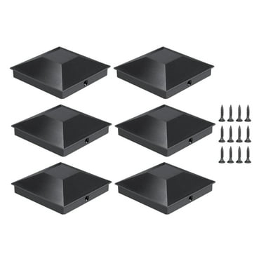Viirkuja Outdoor Yard Deck Base Post Caps 4x4 inches - 10pcs Metal ...