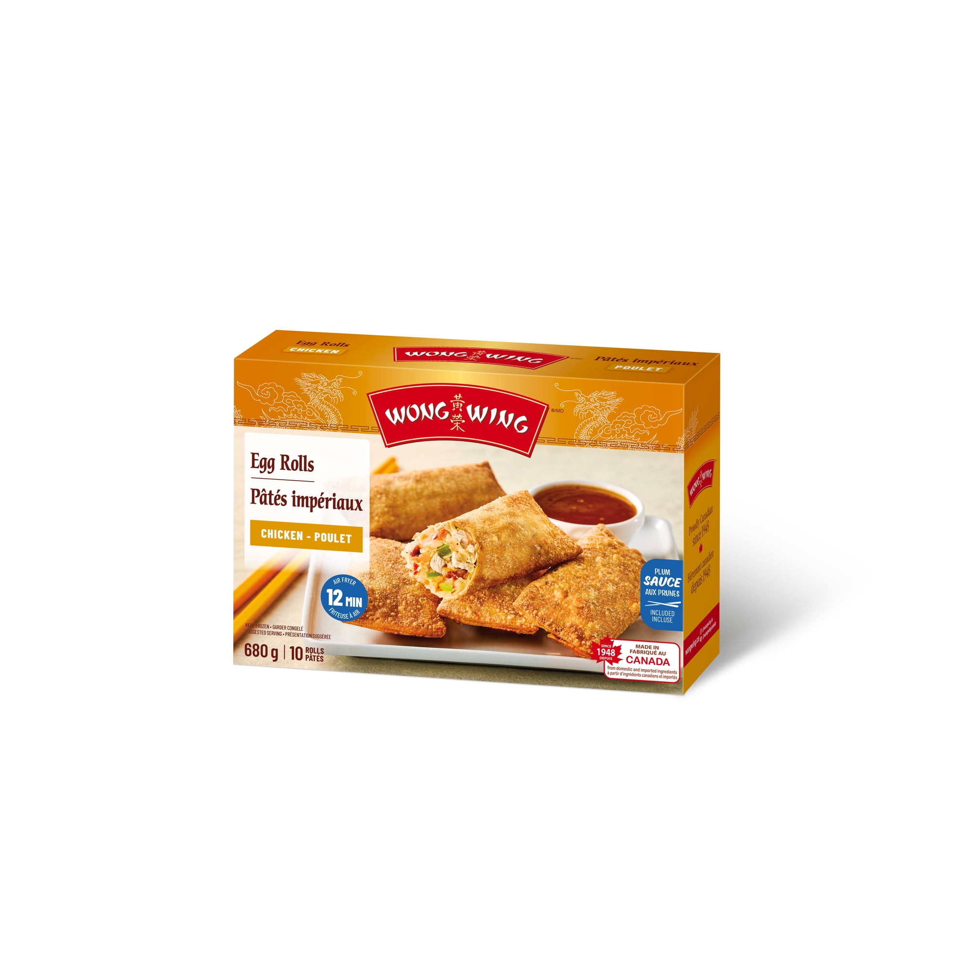 Click here for Wong Wing Chicken Egg Rolls prices