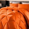 2 Piece Solid‑Color Diamond‑Pattern Bedding Set in Large/X‑Large Sizes ...