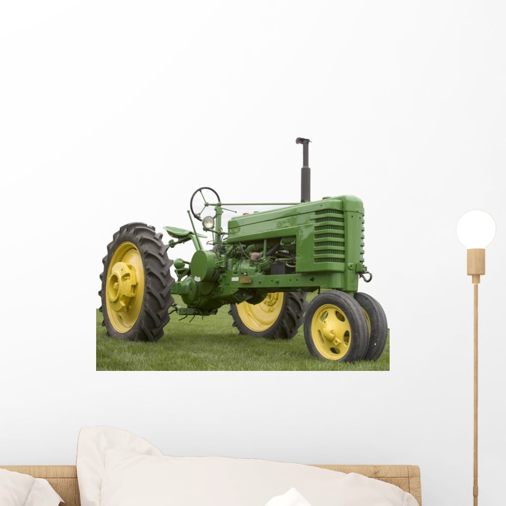 Farm Tractor Wall Mural by Wallmonkeys Peel and Stick Graphic (18 in W ...