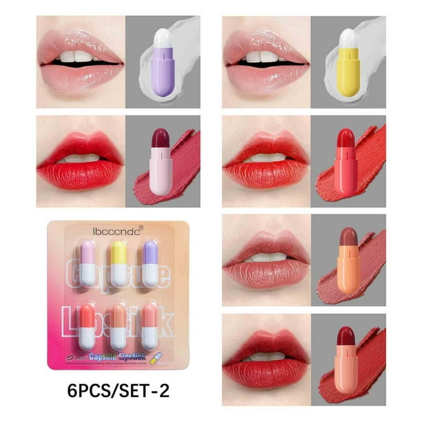 Fiudx Set de Labiales Mate, Colección Mini Cápsula Star Candy, Textura ...