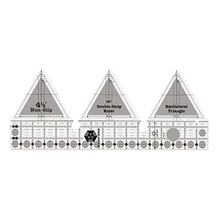 Goriertaly Sewing Ruler Acrylic Knitting Scale Template Guide ...