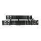 StarTech 2U Fixed 19" Adjustable Depth Universal Server Rack Rails ...
