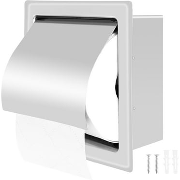 Design Ideas Toro Tissue Ring, 4" Diameter Stainless Steel Kleenex ...