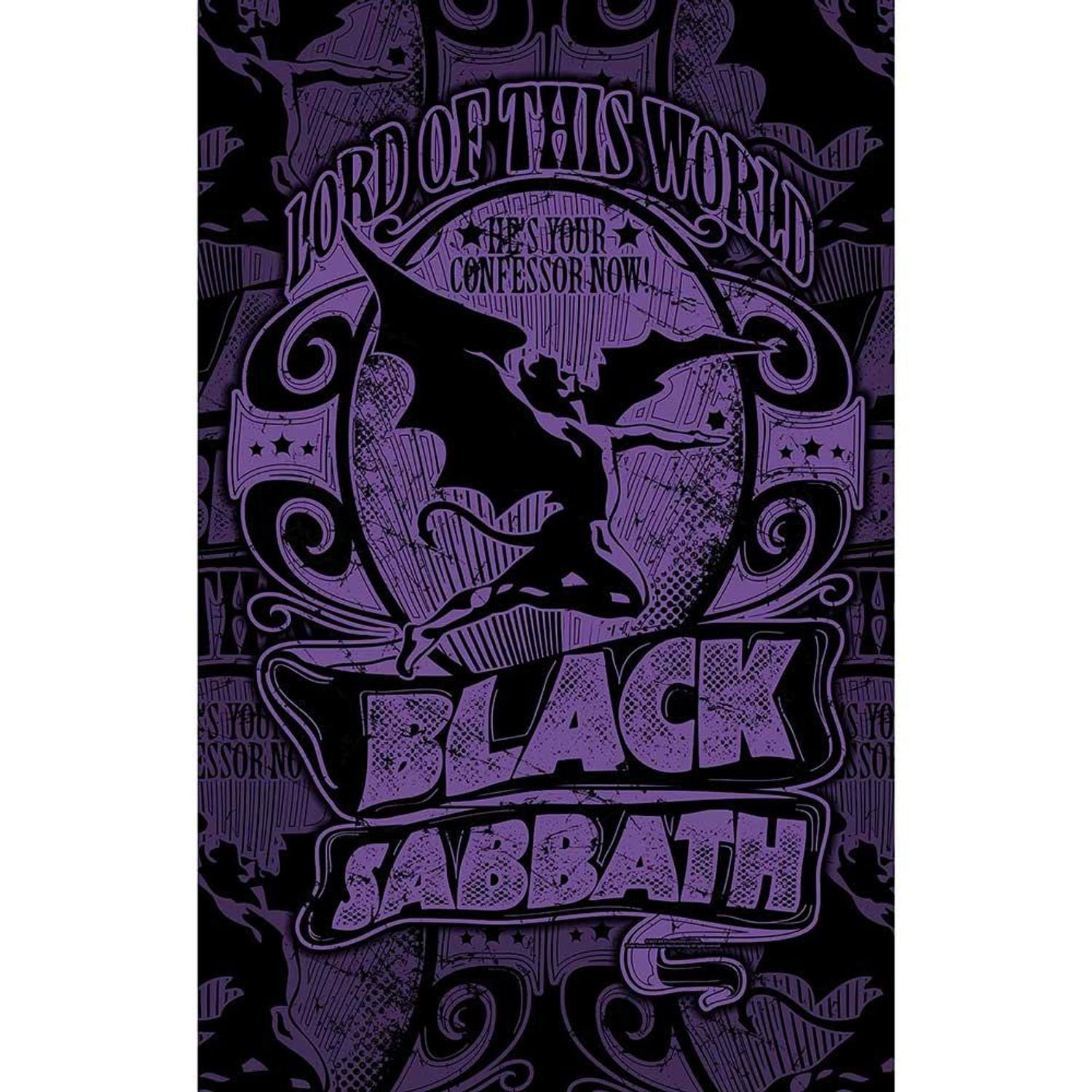 Click here for Black Sabbath Lord Of This World Textile Poster prices