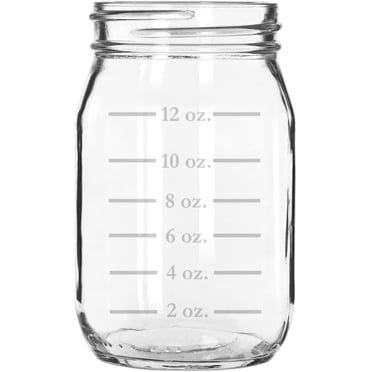 16oz Plastic Mason Jars with Lids by Celebrate It - Food Safe Plastic ...