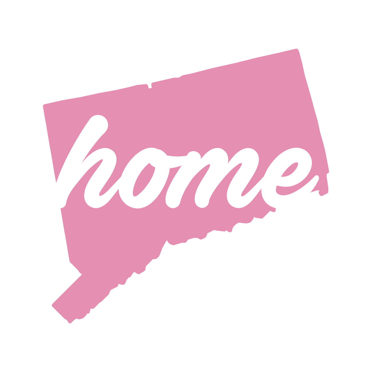 Connecticut Home Sticker Decal Die Cut - Self Adhesive Vinyl ...