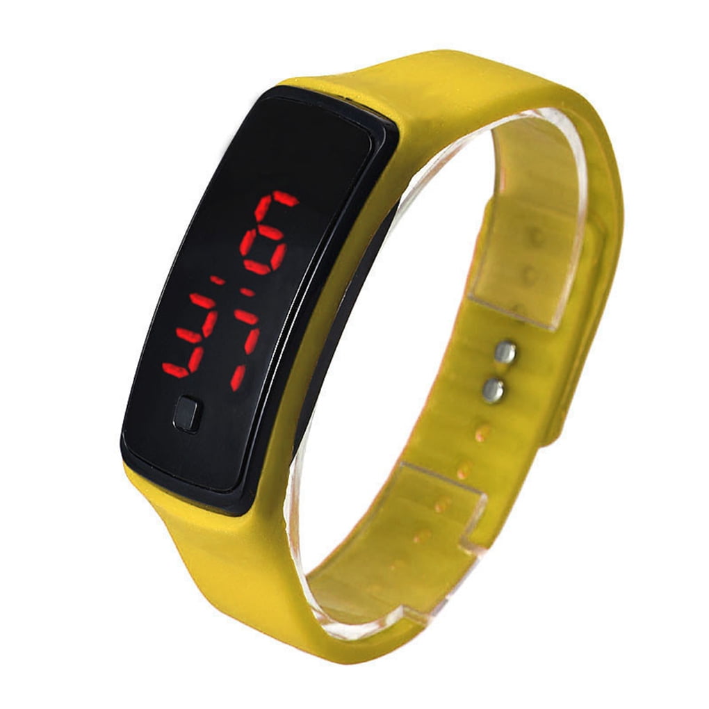 Injueey Reloj deportivo con esfera luminosa, pantalla para actividades ...