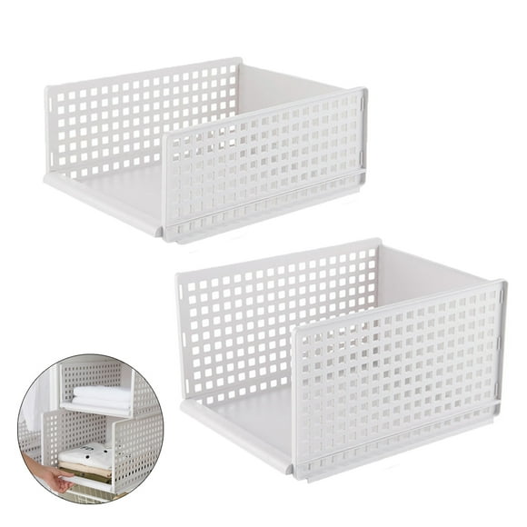 Stackable Plastic Shelves