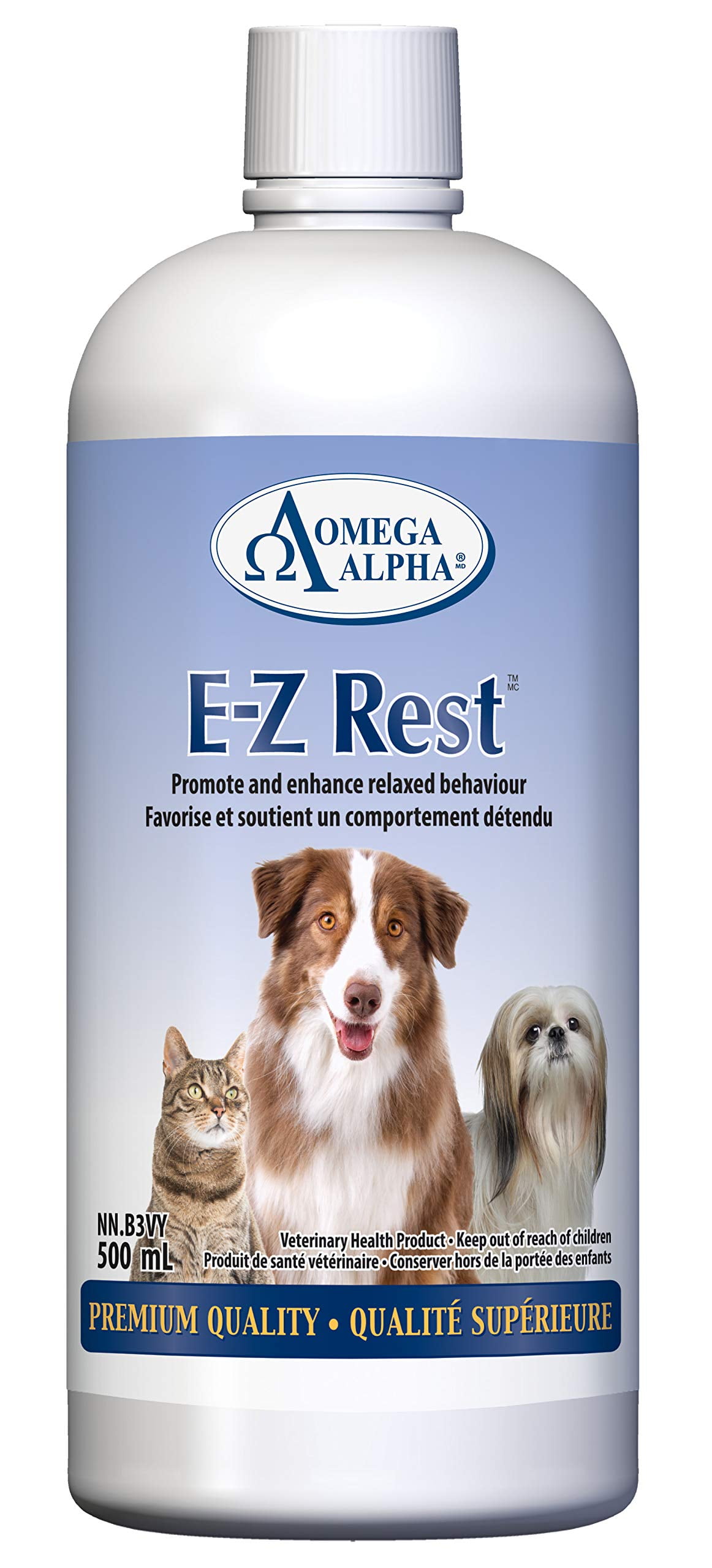 Omega Alpha E-Z Rest Tonic | Promotes & Enhances Relaxed Pet Behavior ...